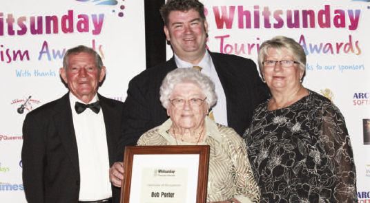 Bob Porter Recognised at 2013 Whitsunday Tourism Awards | Macrossan & Amiet